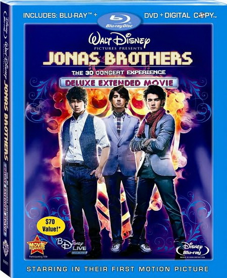 Jonas Brothers: The 3D Concert Experience (Blu-Ray+Dvd) | Archambault