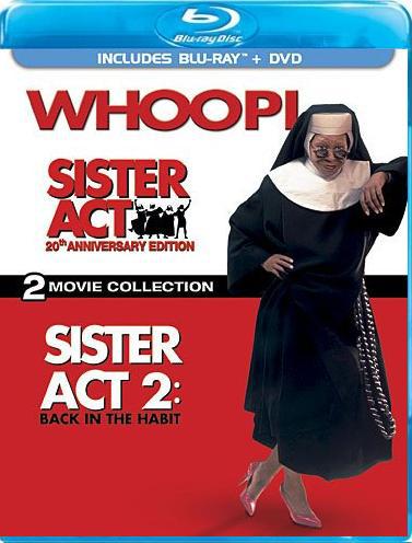 Sister Act - 2 Movie Collection (20th Anniversary Edition) (Blu-Ray+Dvd ...