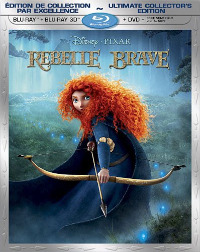 Rebelle (Brave) (3D+Blu-Ray+Dvd) | Archambault