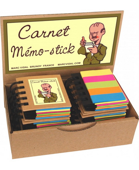 Carnet Memo-stick notes autocollantes | Archambault