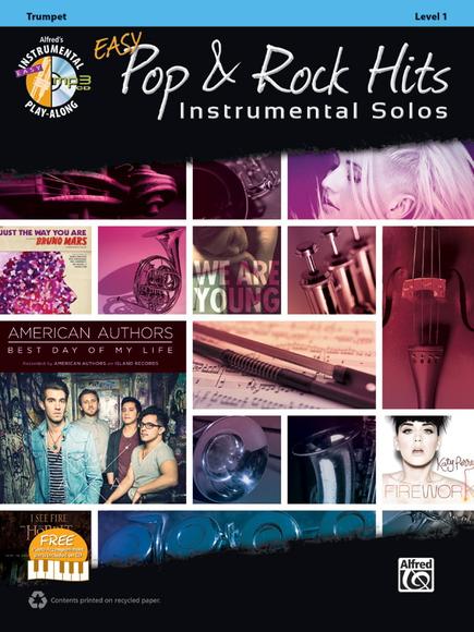 Easy Pop & Rock Hits Instrumental Solos (Trompette) + CD | Archambault