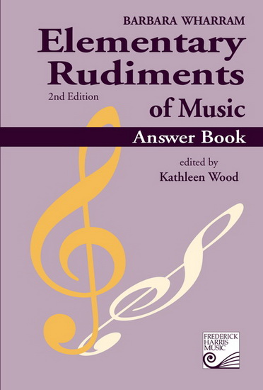 Elementary Rudiments Of Music (Answer Book) | Archambault
