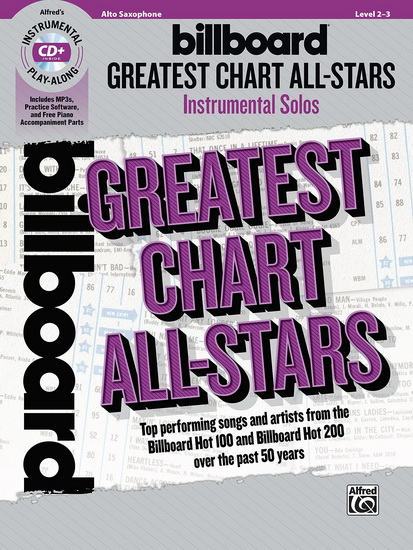 Billboard Greatest Chart All-Stars (Saxophone Alto) + CD | Archambault