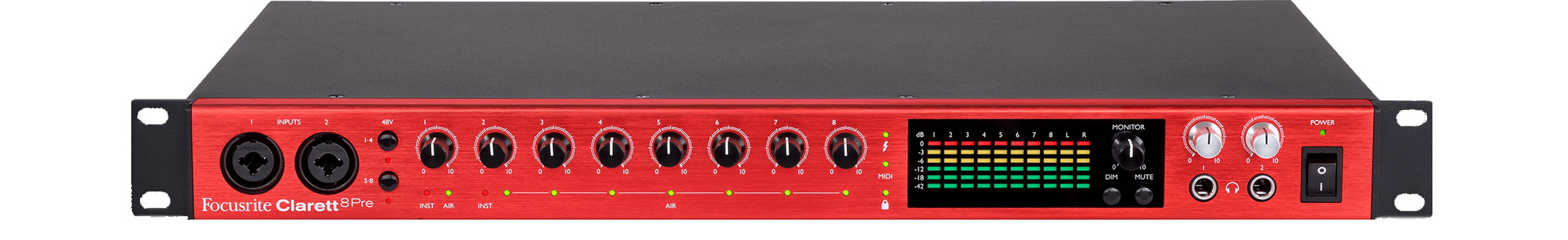 Interface 18 In 20 Out USB CLARETT 8PRE USB | Archambault