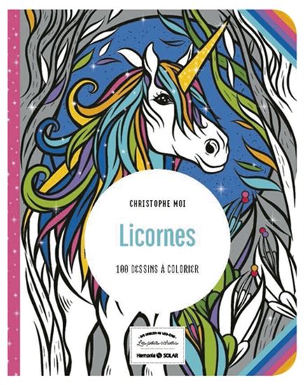 Licornes : 100 dessins à colorier | Archambault