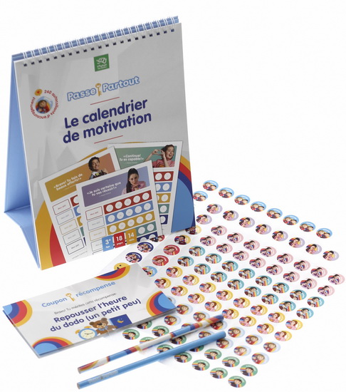 Calendrier de motivation Passe-Partout | Archambault