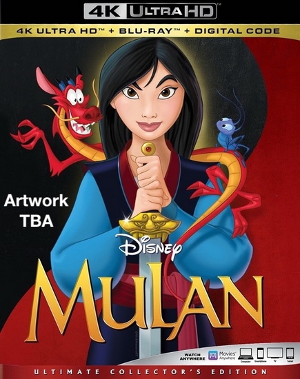 Mulan (Animated) (Ultimate Collection Edition) (4K + Blu-Ray) | Archambault