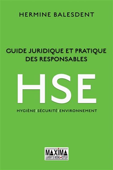 Guide juridique du responsable HSE | Archambault