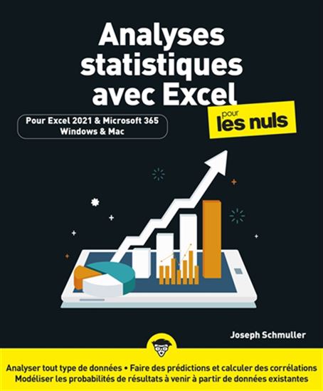Analyses statistiques avec Excel 2021 pour les nuls | Archambault