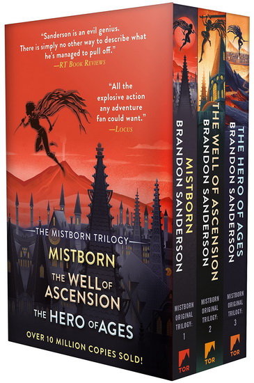 Mistborn Trilogy TPB Boxed Set: Mistborn, The Well of Ascension, The ...