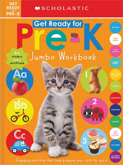 Get Ready for Pre-K Jumbo Workbook: Scholastic Early Learners (Jumbo ...