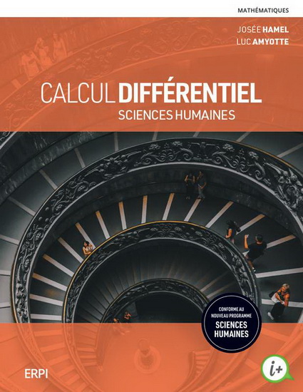 Calcul differentiel : sciences humaines, Manuel + version numérique 12 ...
