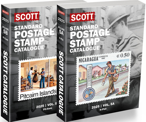 Scott 2025 Standard Postage Stamp Catalogue Volume 5a & 5b (Countries N ...