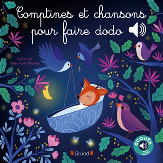 Comptines et chansons pour faire dodo | Archambault