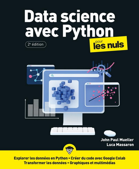 Data science avec Python pour les nuls 2e éd. | Archambault