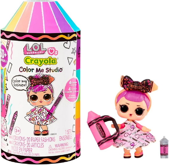 L.O.L. Surprise ! Loves CRAYOLA Studio dessin Color Me 8 AS | Archambault