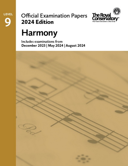 2024 Official Examination Papers - Level 9, Harmony | Archambault
