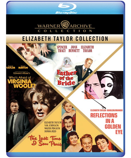 Elizabeth Taylor-4 Film Collection (Blu-Ray) | Archambault