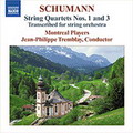 Schumann - String quartets No.1 & 3 | Archambault